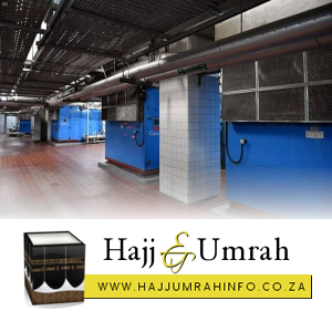 Grand Mosque air conditioning being purified nine times a day